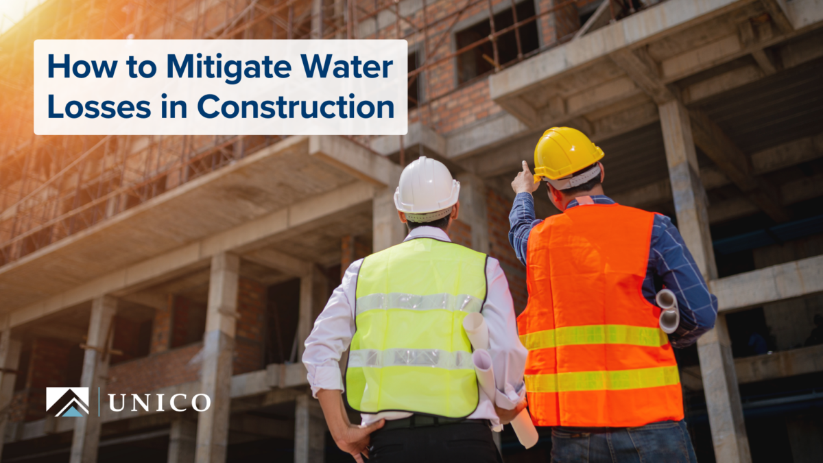 comprehensive water damage mitigation program construction industry ...